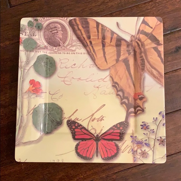 Pottery Barn | Dining | Pottery Barn Melamine Butterfly Tray | Poshmark